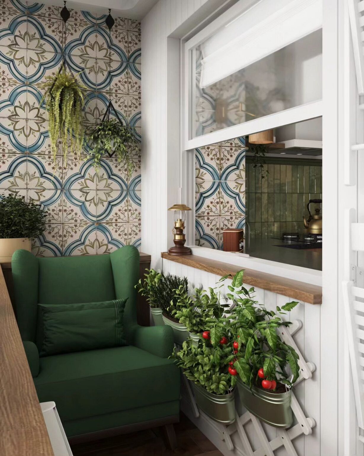 Small balcony: design ideas and the most beautiful examples