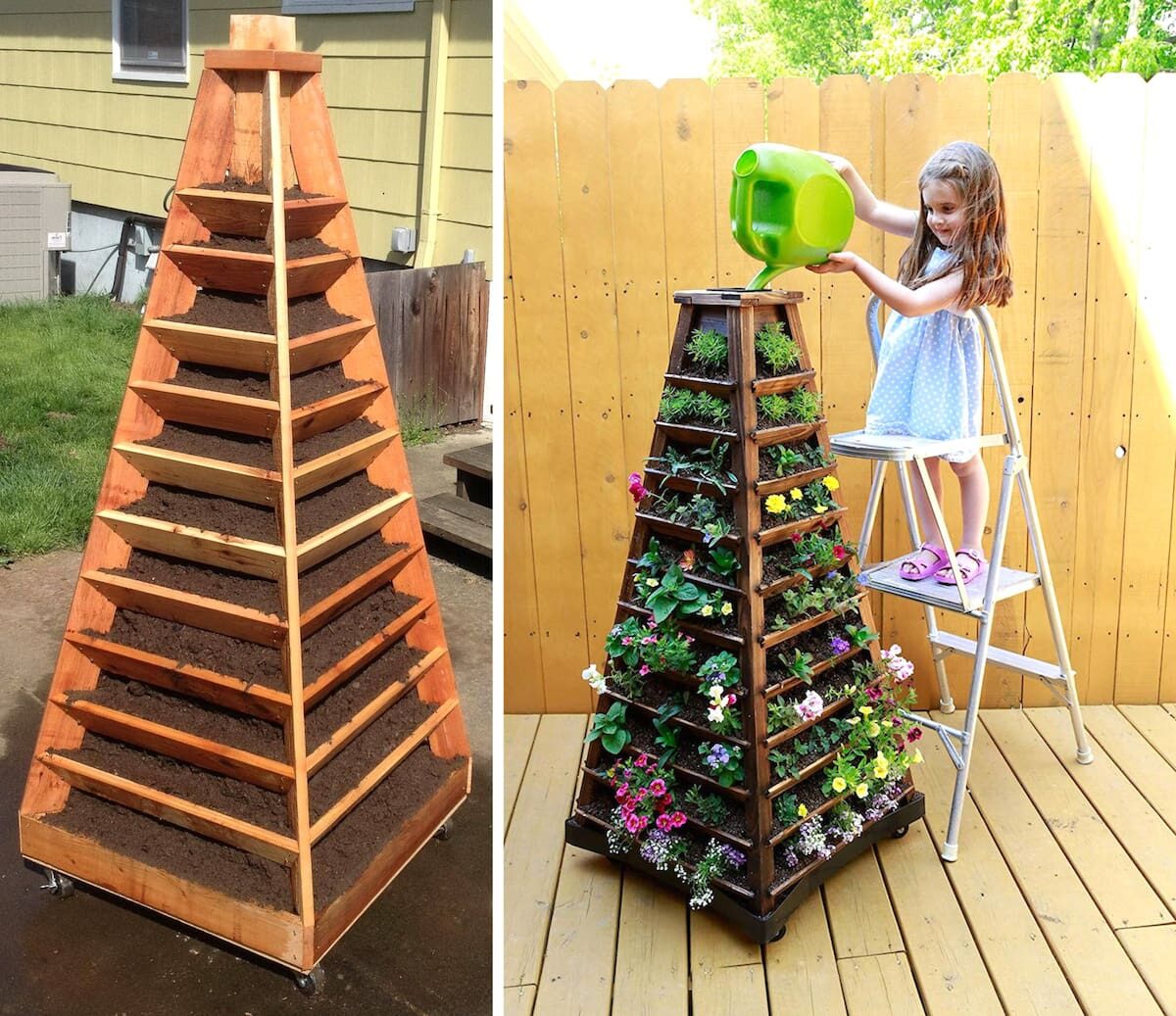 Beautiful and Creative DIY Flower Beds