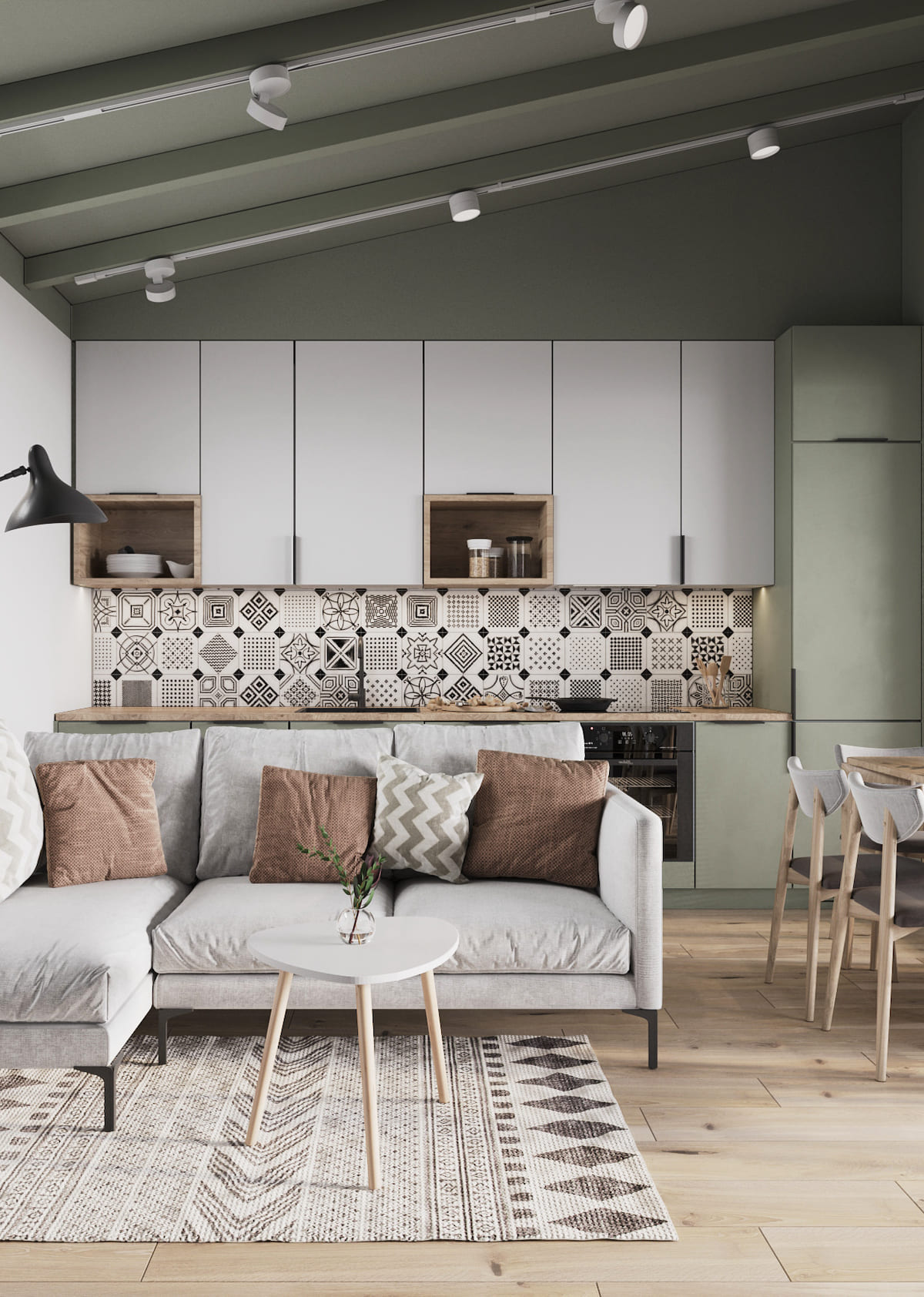 Kitchen with Sofa: Fresh Design Ideas for Harmonious Interior