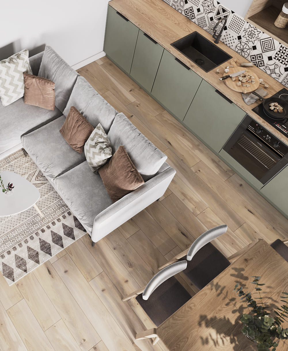 Kitchen with Sofa: Fresh Design Ideas for Harmonious Interior