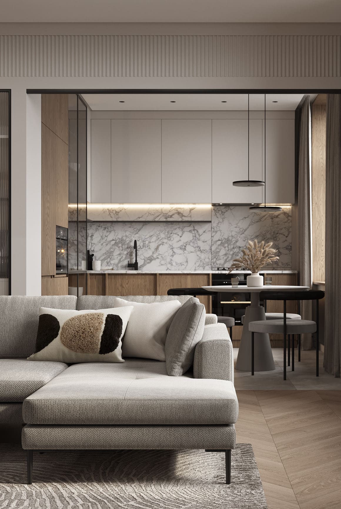 Kitchen with Sofa: Fresh Design Ideas for Harmonious Interior