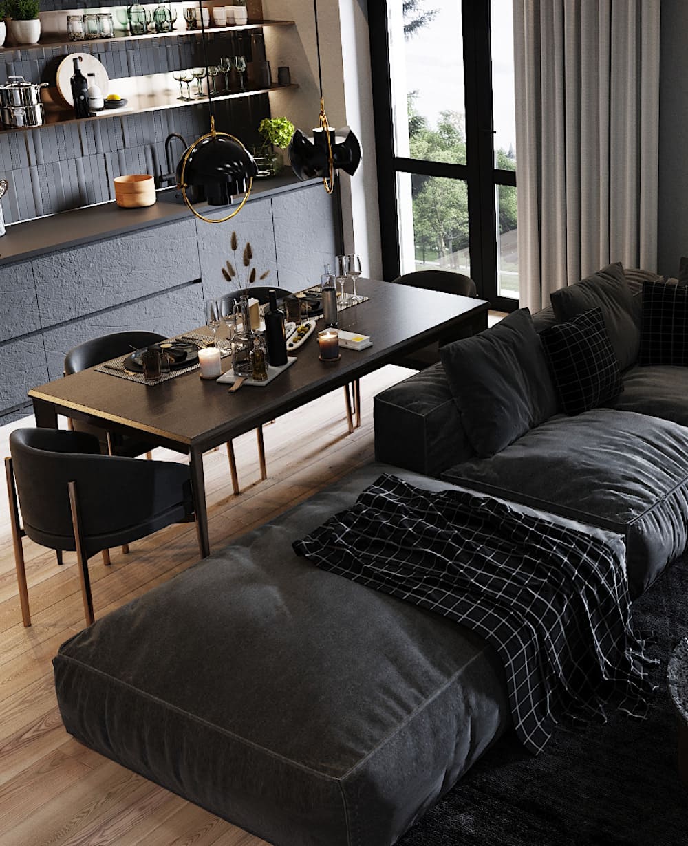 Kitchen with Sofa: Fresh Design Ideas for Harmonious Interior