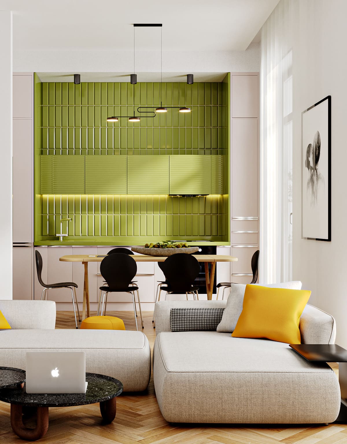 Kitchen with Sofa: Fresh Design Ideas for Harmonious Interior