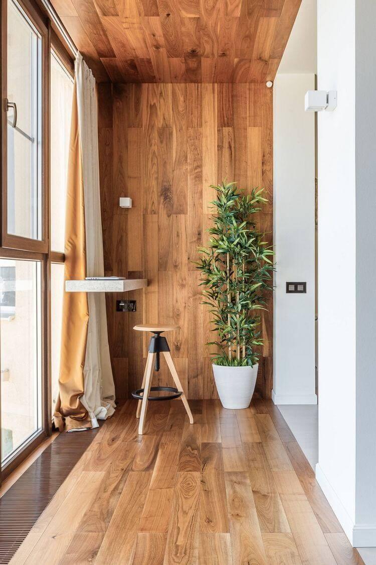 Laminate on the Wall: 75 Beautiful Ideas and Examples
