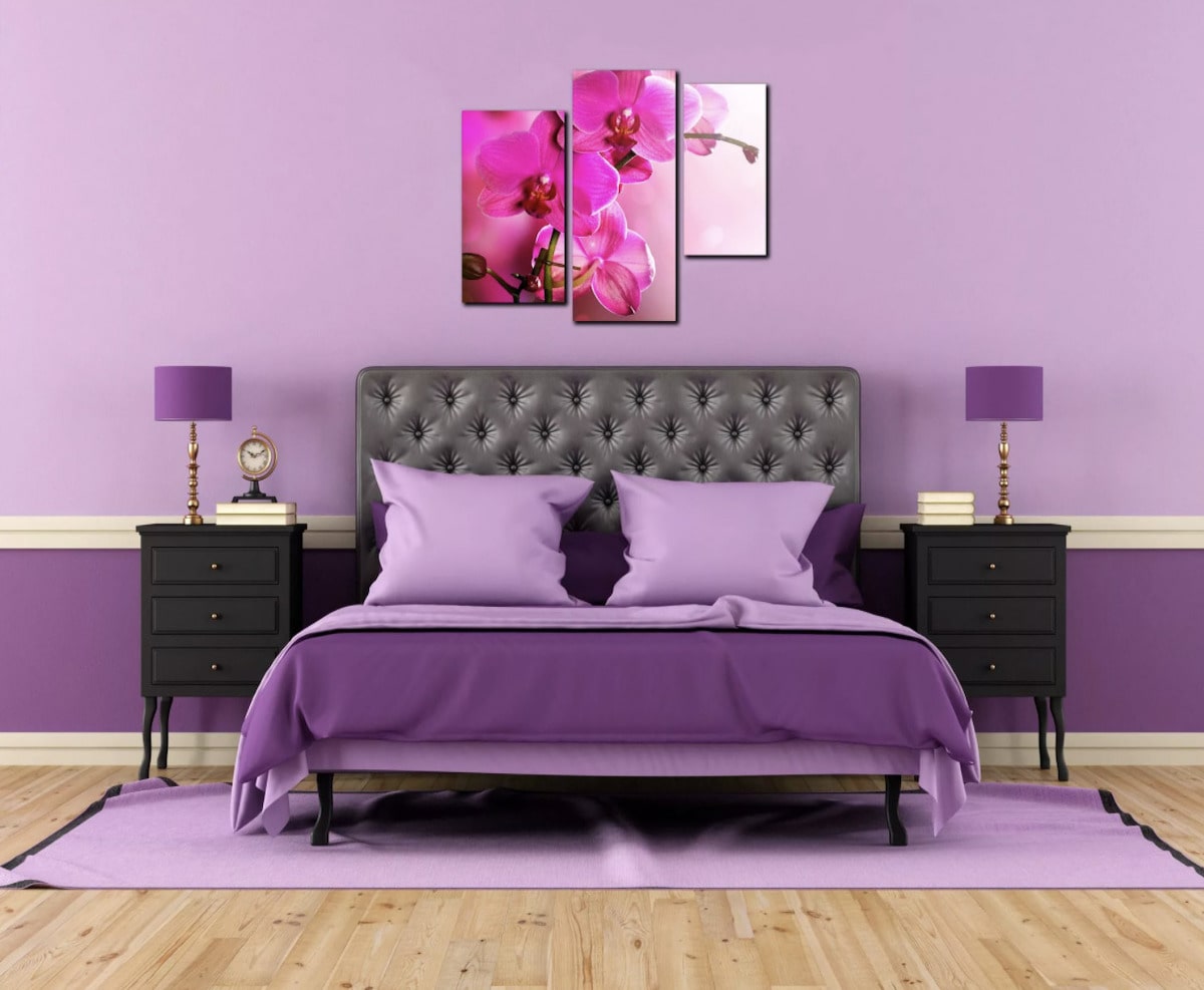 Purple Color in Interior Design 2023: Tips for Perfect Home Space