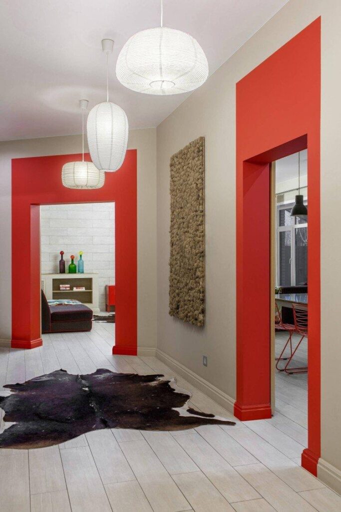 Red Color in Interior Design: Combinations and Ideas
