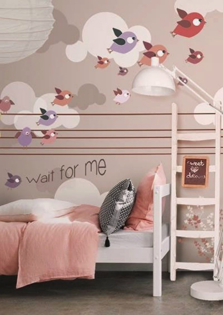 15 walls in children's rooms – LanaSpace